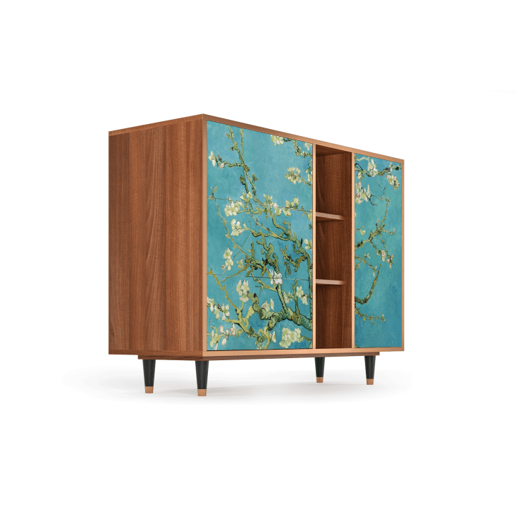 Credenza blu 3 cassetti e 1 anta L 125 cm ALMOND BLOSSOM BY VAN GOGH | Maisons du Monde
