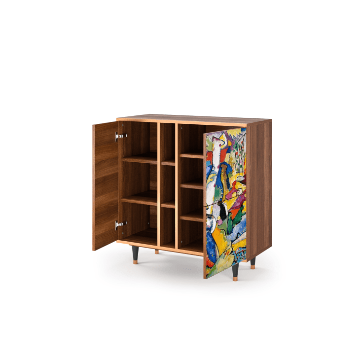 Sideboard bunt mit 3 Türen L 94 cm IMPROVISATION 26 BY WASSILY ...