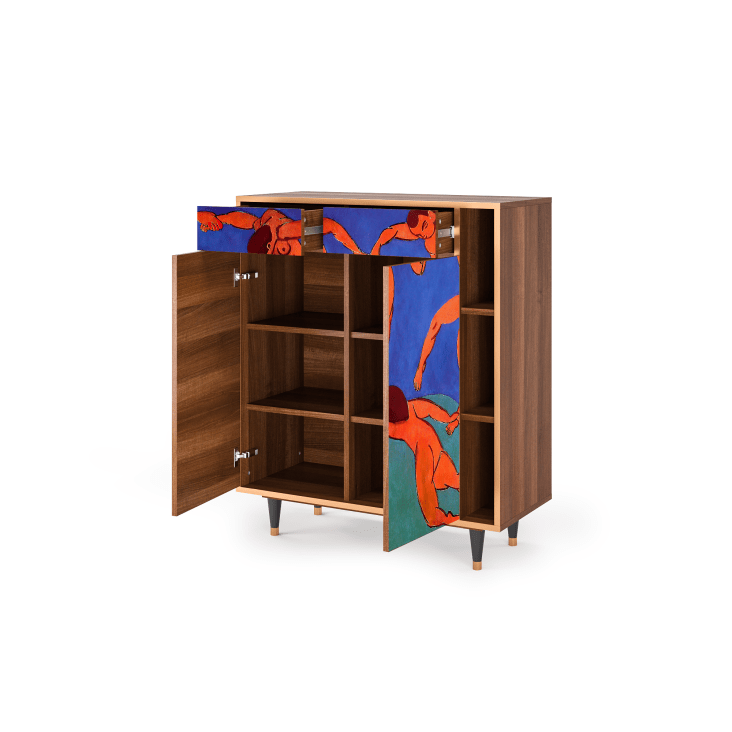 Sideboard bunt mit 2 Schubladen und 2 Türen L 94 cm THE DANCE BY HENRI ...