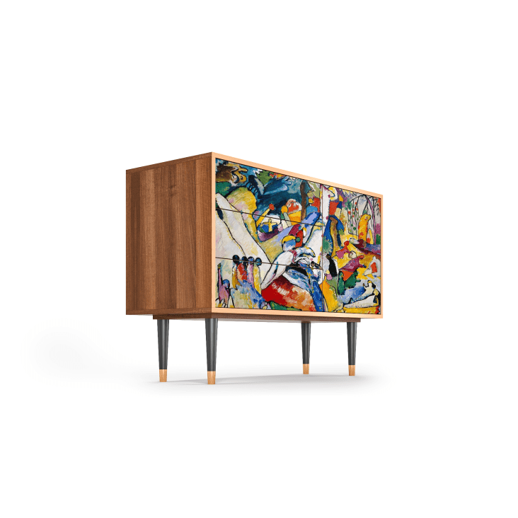Sideboard bunt mit 3 Schubladen und 1 Tür L 115 cm IMPROVISATION 26 BY ...