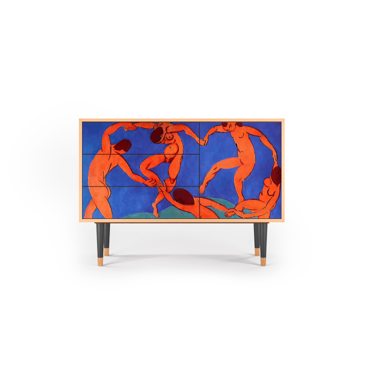 Sideboard bunt mit 3 Schubladen und 1 Tür L 115 cm THE DANCE BY HENRI ...