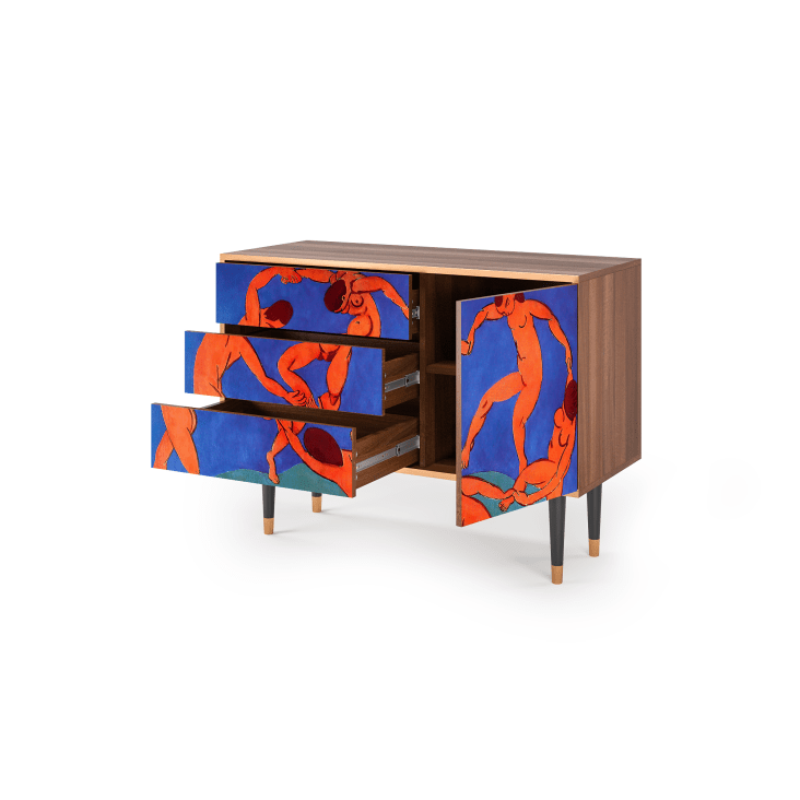 Buffet multicolore 3 tiroirs et 1 porte L 115 cm THE DANCE BY HENRI ...