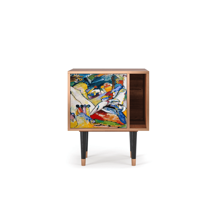 Table de chevet multicolore 1 porte L 58 cm IMPROVISATION 26 BY WASSILY ...