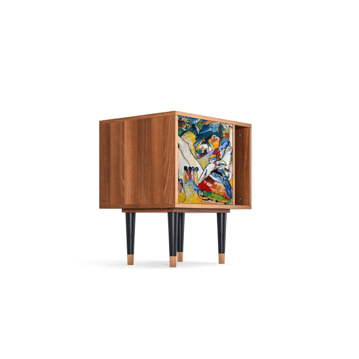 Table de chevet multicolore 1 porte L 58 cm IMPROVISATION 26 BY WASSILY ...