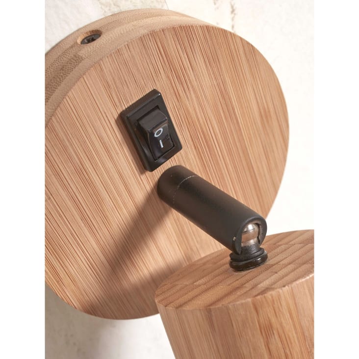 Applique bambou naturel, h. 12cm Java | Maisons du Monde