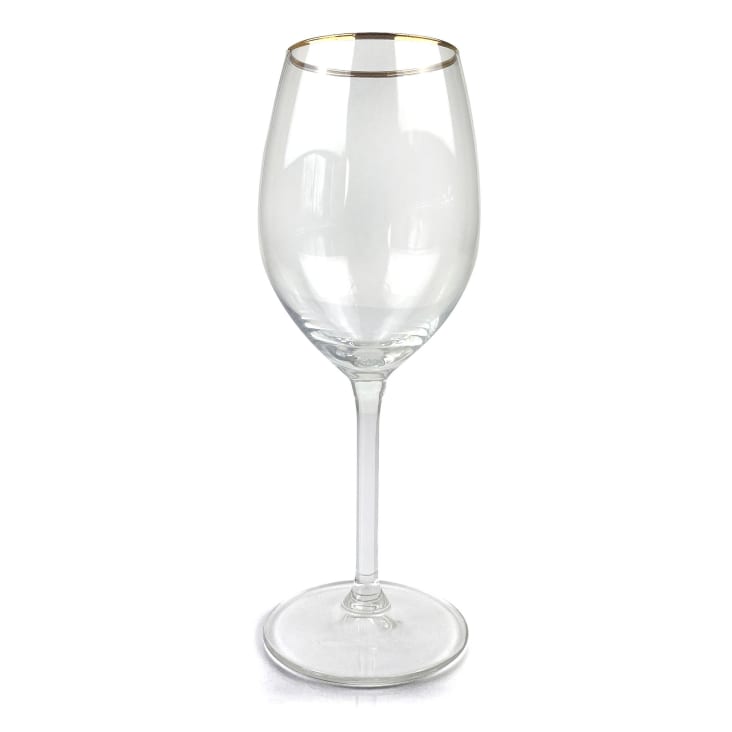lot de 6 Verres à vin en verre transparent LUXOR | Maisons du Monde