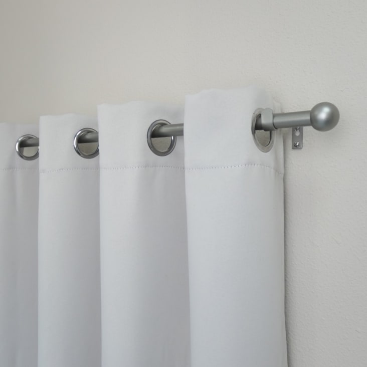 Kit tringle extensible ø 16/19 mm 165 à 310cm - Nickel Harold | Maisons du Monde