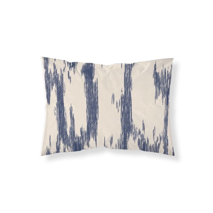 Funda de almohada de satén de 400 hilos azul 50x80 cm MAHÓN AZUL MARINO ...