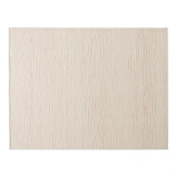 Tapis rectangulaire en polypropylène 120x160 cm sable Oda | Maisons du ...