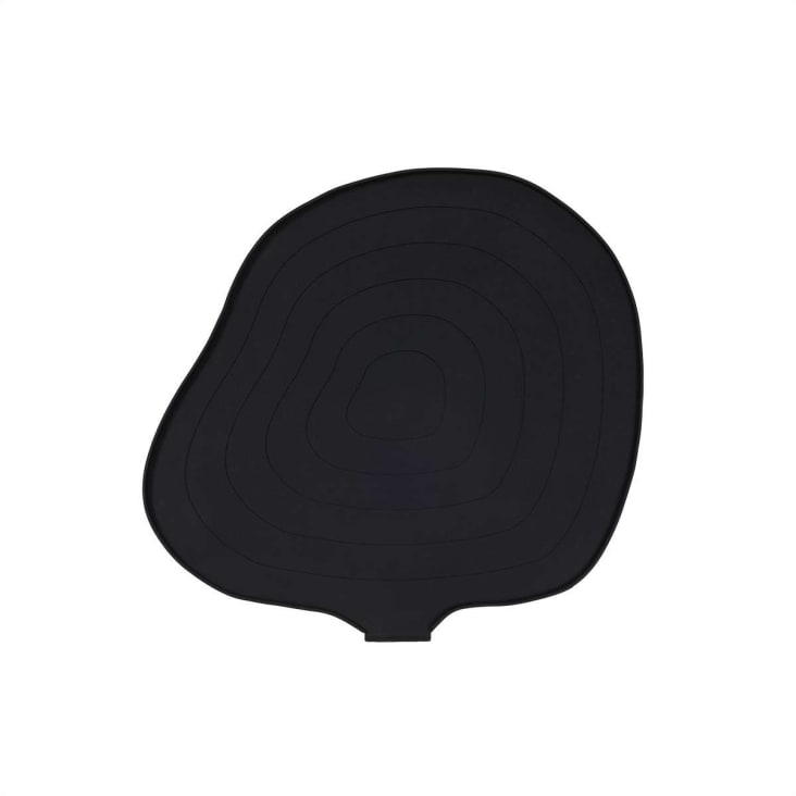 Plateau noir en silicone H1,2x43x39,6cm Mio | Maisons du Monde