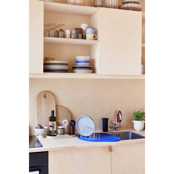 Plateau noir en silicone H1,2x43x39,6cm Mio | Maisons du Monde