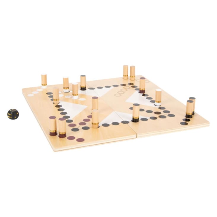Ludo e gioco delle scale Gold Edition | Maisons du Monde