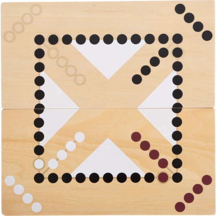 Ludo e gioco delle scale Gold Edition | Maisons du Monde