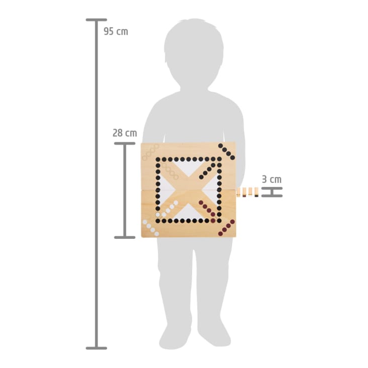 Ludo e gioco delle scale Gold Edition | Maisons du Monde