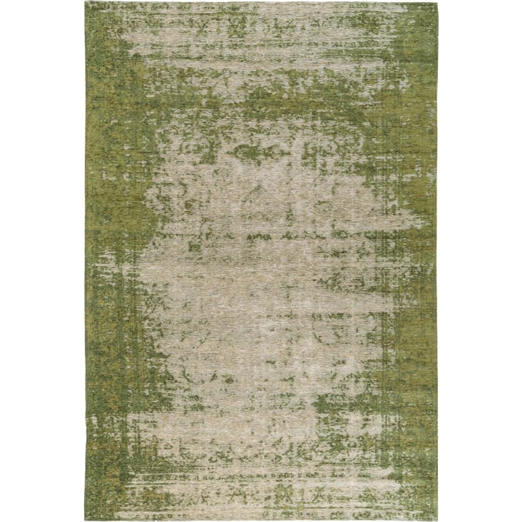 Tappeto a tessitura piatta verde 155x235 TOSCA | Maisons du Monde