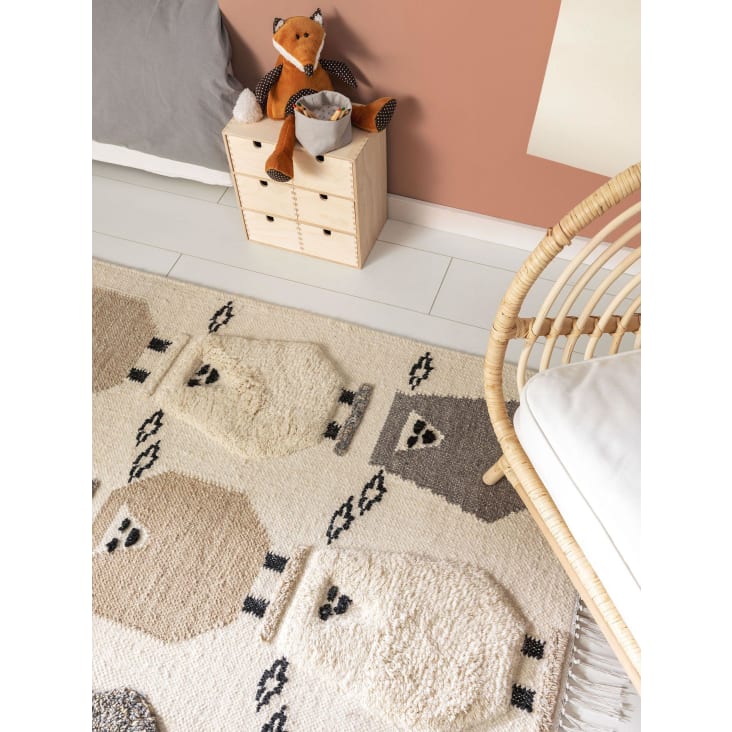 Tappeto bambino crema 90x150 Shawn | Maisons du Monde