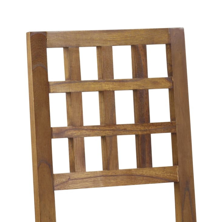 Chaise en bois marron STAR | Maisons du Monde