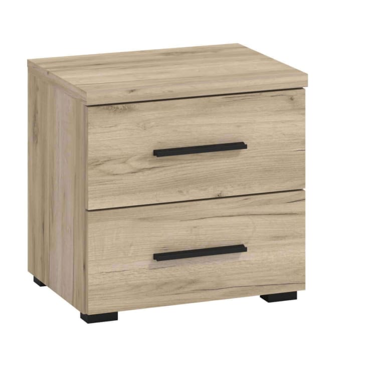 Comodino moderno 3 cassetti cm 44,5x33,5x43 h ONE | Maisons du Monde