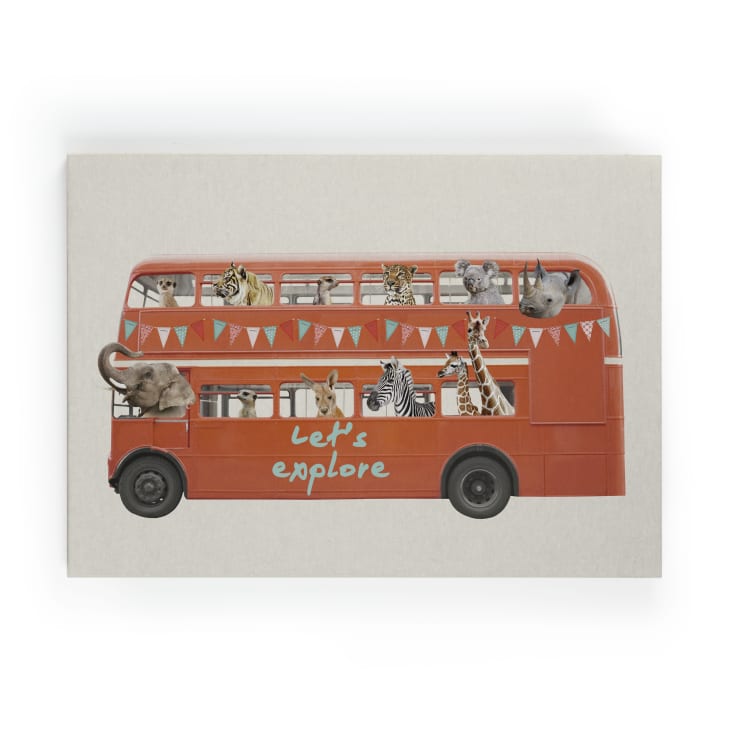 Leinwand 60x40 Bus-Druck BUS | Maisons du Monde