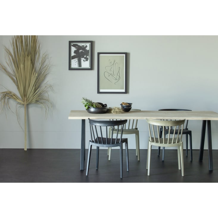 Tablero 199x90 en madera beige Tablo | Maisons du Monde