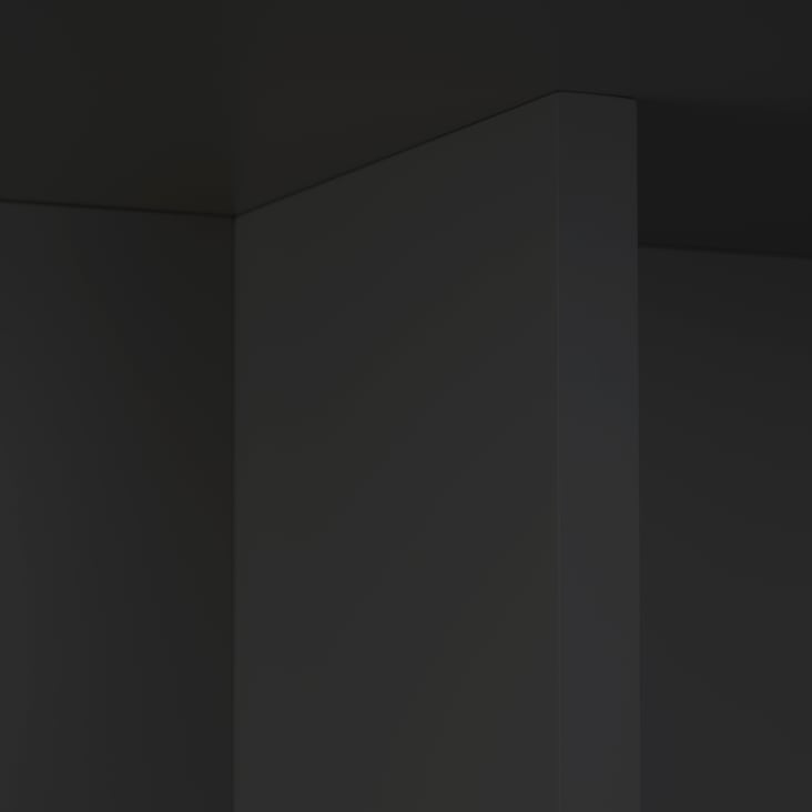 Runder Esstisch aus lackiertem MDF 3 cm in Schwarz, 120 cm. BLOCKIE ...