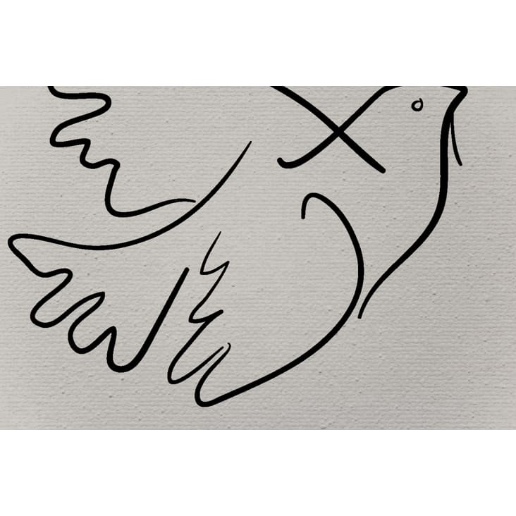 Leinwand 60x40 Druck mit Picasso-Taube PICASSO DOVE | Maisons du Monde