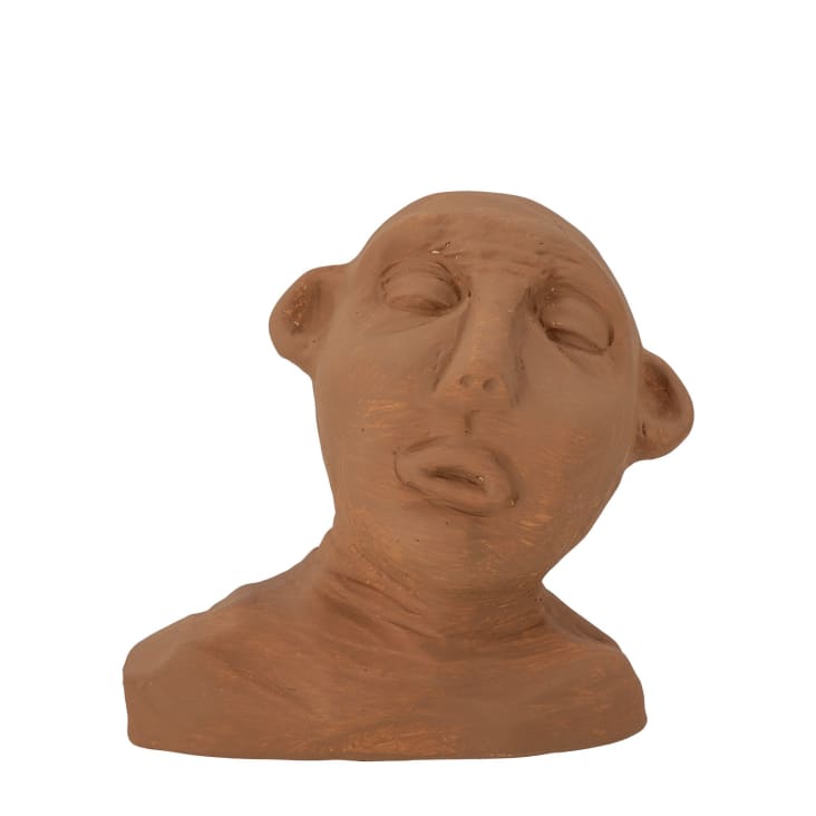 Dekorative Figur aus roter Terrakotta H15, rot Tex | Maisons du Monde