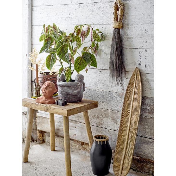 Dekorative Figur aus roter Terrakotta H15, rot Tex | Maisons du Monde