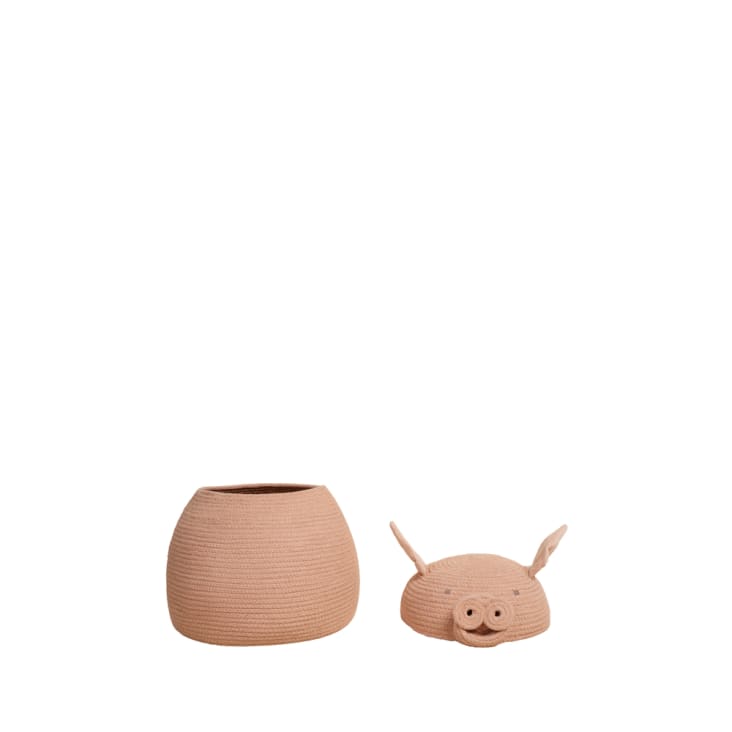 Cesta para niños peggy la cerda The animal crew | Maisons du Monde