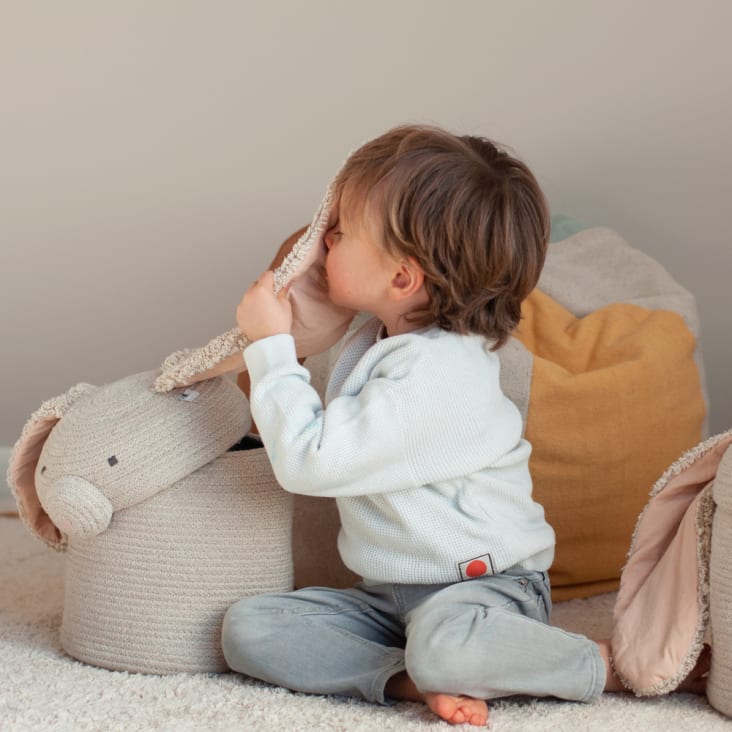 Cestino per bambini Rita il coniglio The animal crew | Maisons du Monde