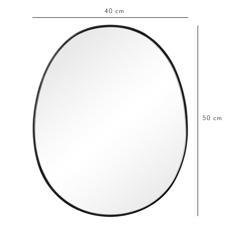 Fabelhafte Spiegel Metall Schwarz Fotos
