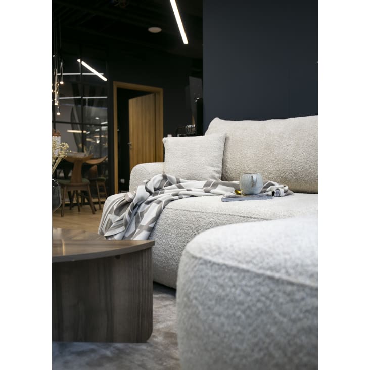 Ecksofa Boucle-Bezug Beige OVO | Maisons du Monde