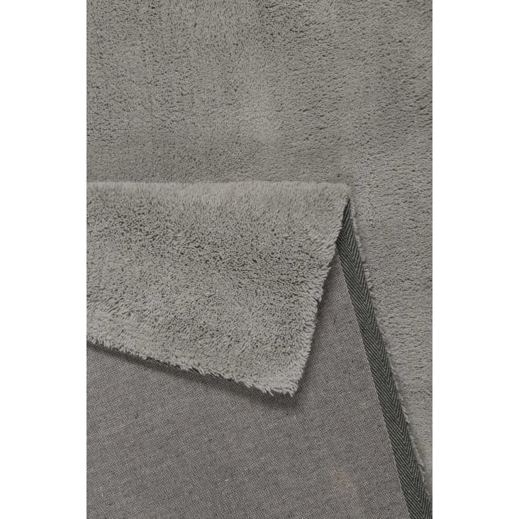 Teppich mit kurzem Flor, reine Schurwolle, Hellgrau, 170x240 GREENWOOD ...