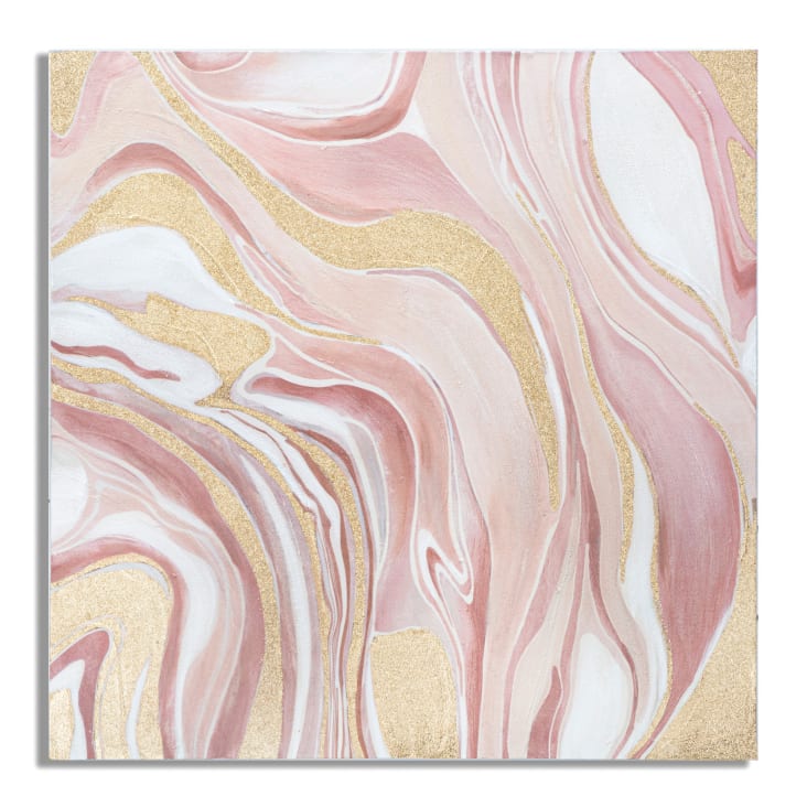 Dipinto su tela multicolore astratto cm 80x2,8x80 Pinkly | Maisons du Monde