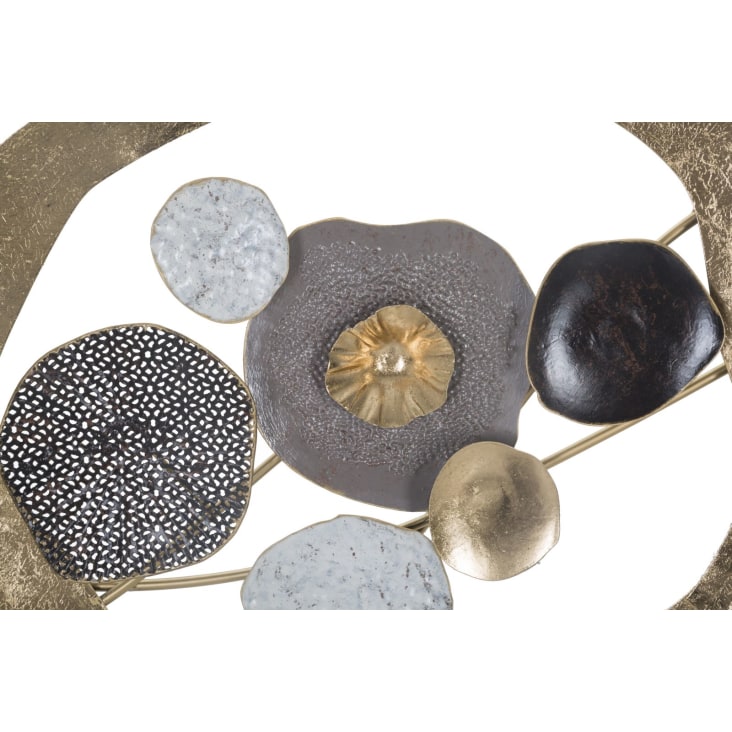 Pannello decorativo 3D in metallo multicolore cm 121x5,7x54,6 Indry ...