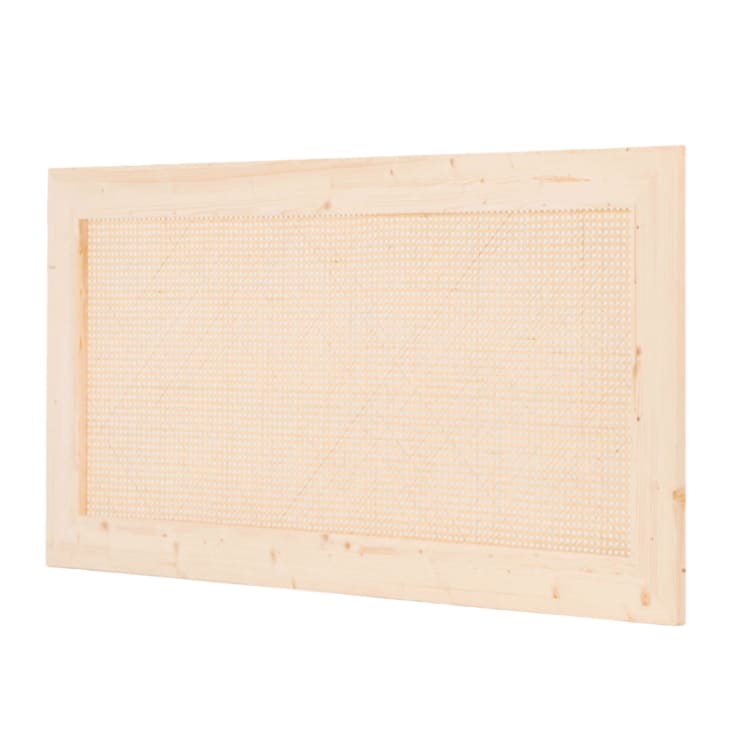 Cabecero de cama de madera para cama de 90 cm en color beige Haydé ...