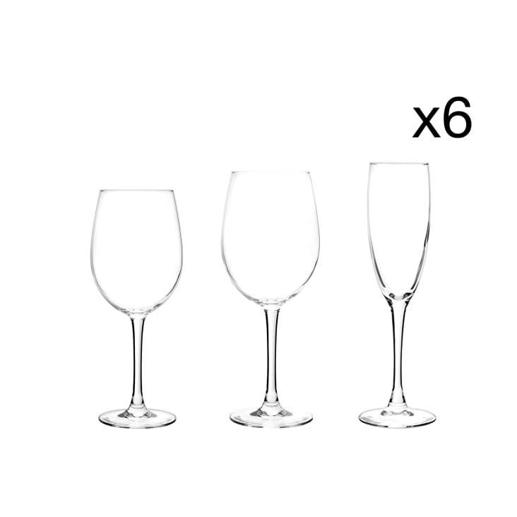 Glasservice 18 Telig COSY MOMENTS | Maisons du Monde