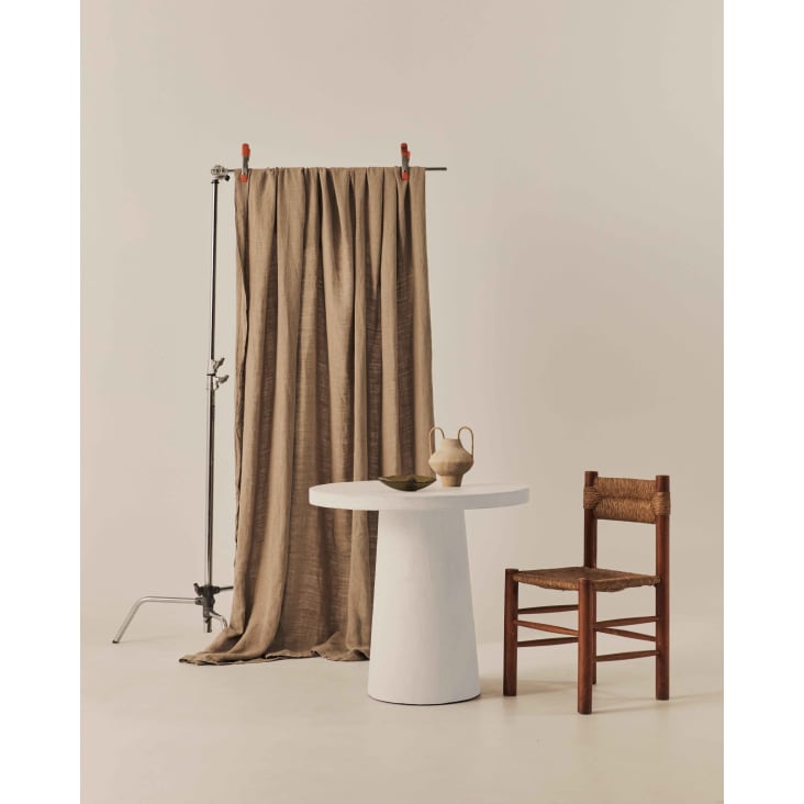 Esstisch aus Mikrozement, 100 cm, in Grau Core by marlot baus | Maisons du Monde