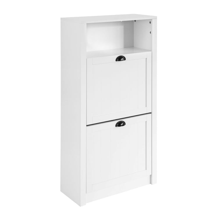 Schuhschrank Wei Schmal