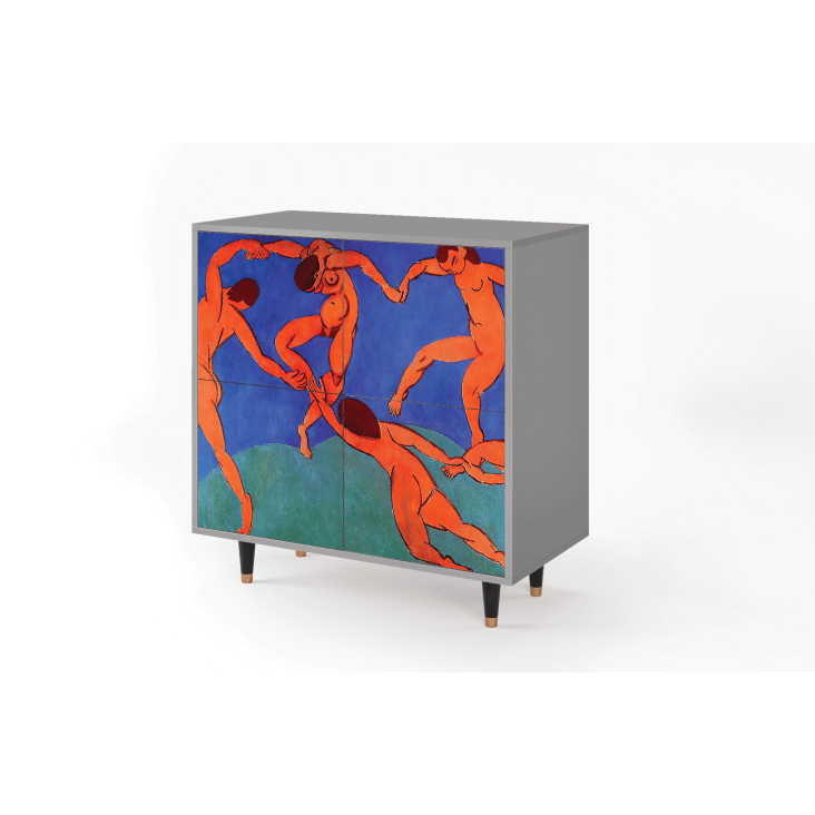 Buffet multicolore 4 portes L 94 cm THE DANCE BY HENRI MATISSE ...
