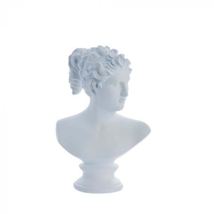 Busto in poliresina bianca H30 | Maisons du Monde