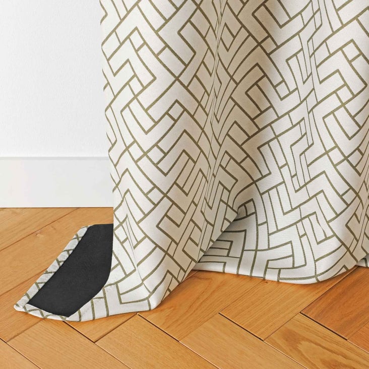 Rideau thermiques isolant lin 140x240cm ARTICA | Maisons du Monde