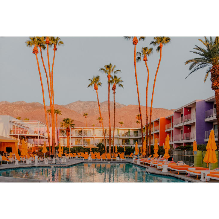 Photographie d'art d'Anthony Arbet 30x45 cm sur alu THE SAGURO HOTEL | Maisons du Monde