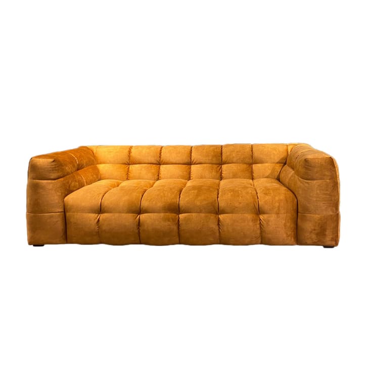 Sofa aus Samt, gold ROSARIO | Maisons du Monde
