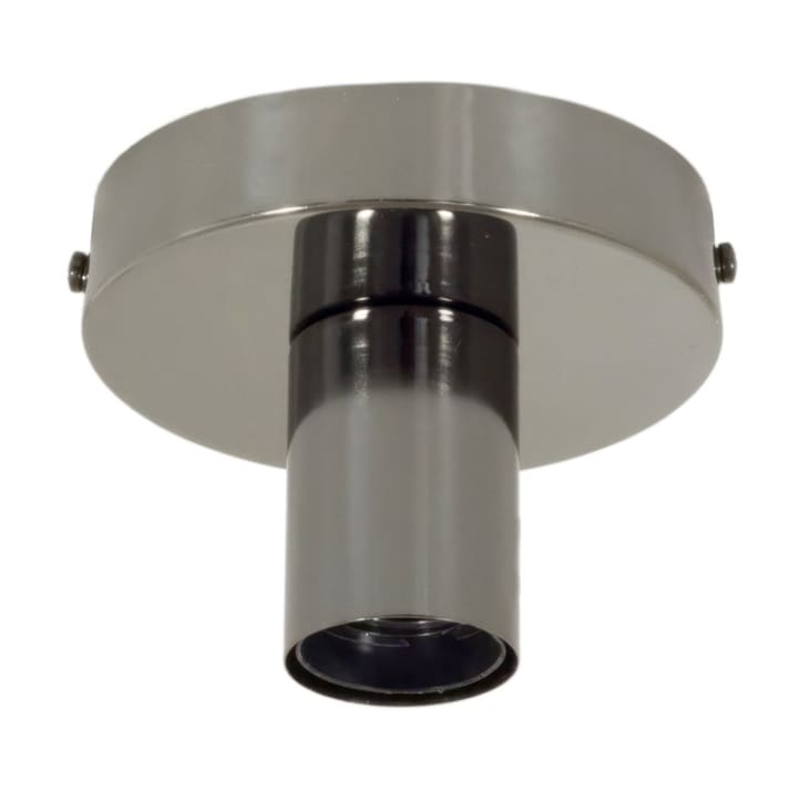 Punto luce da parete o soffitto in finiture nero perla in metallo ...