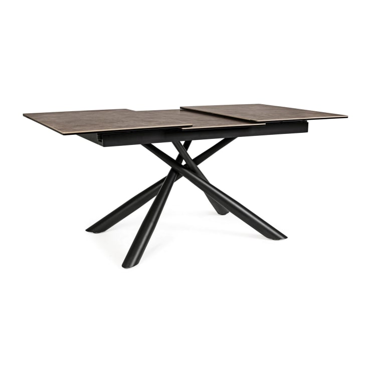 Table rectangulaire extensible en céramique 6/8 places L160/220 Soline ...