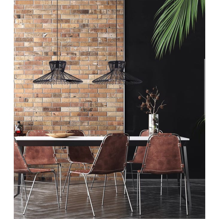 Suspension en métal noir d. 50 cm Sola 50 | Maisons du Monde