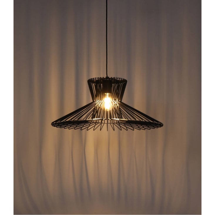 Suspension en métal noir d. 50 cm Sola 50 | Maisons du Monde