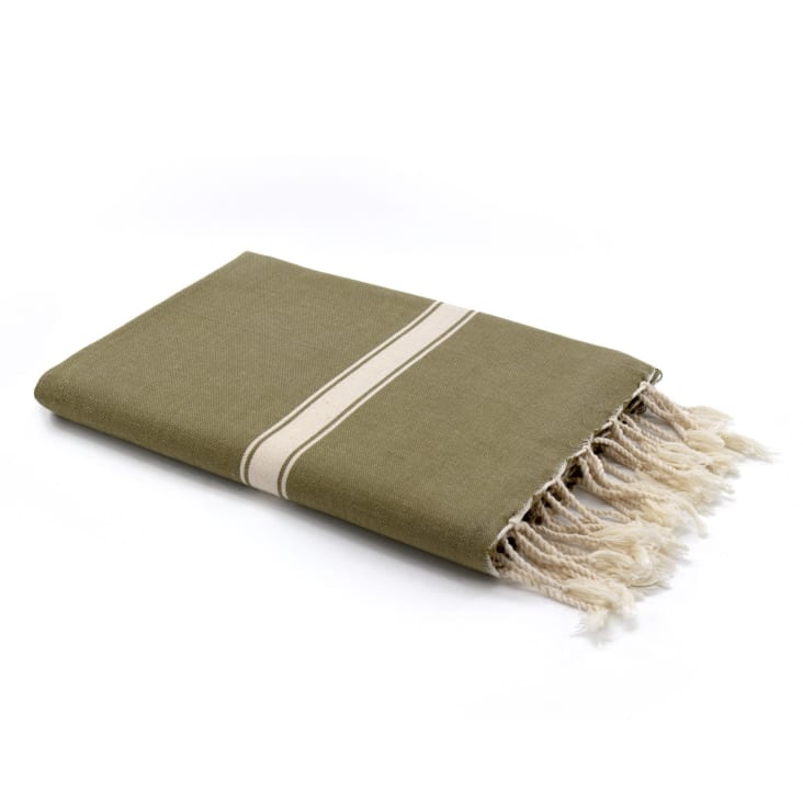 Futa algodón verde tilo 100x200 Marsa | Maisons du Monde