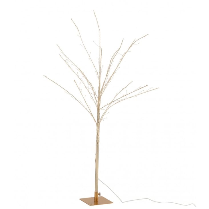Albero spoglio in metallo dorato 51x51x99 cm | Maisons du Monde